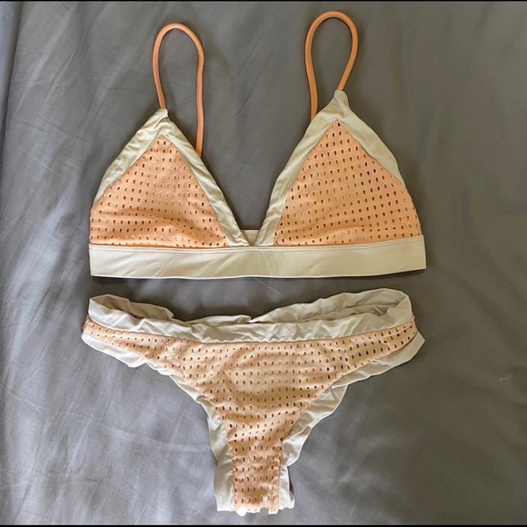 acacia swimwear | Swim | Acacia Swimwear Mesh Bikini Set | Poshmark